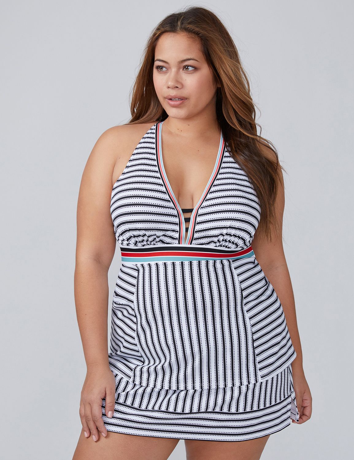 Cacique Plus Size Swimsuits One Pieces Tankinis And Bikinis Lane Bryant