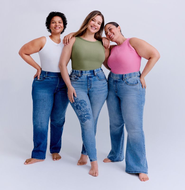 Women's Plus Size Slimming Jeans | Lane Bryant