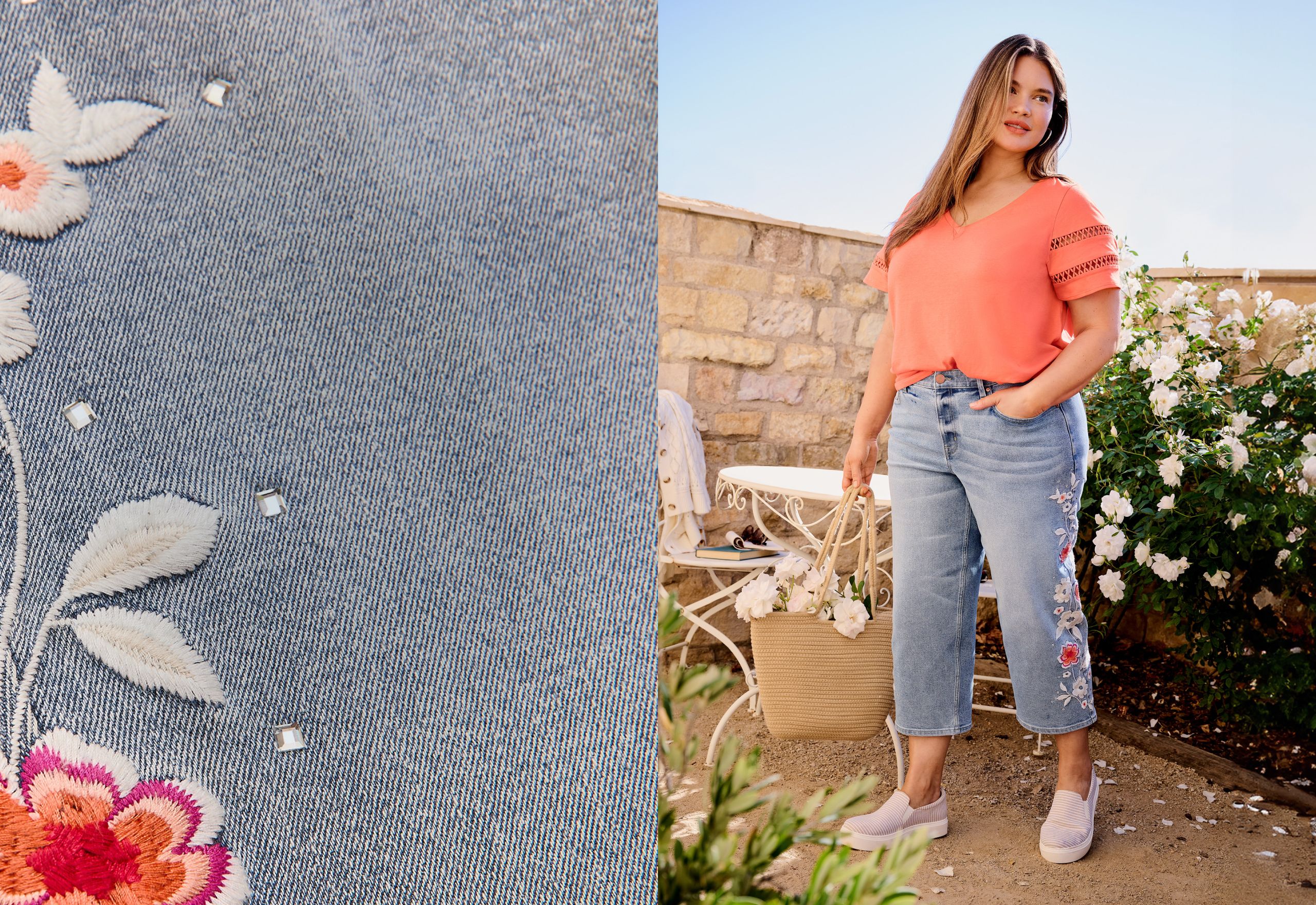 Plus Size Women's Size 22-PETITE Jeans: Skinny, Wide Leg, Boyfriend ...