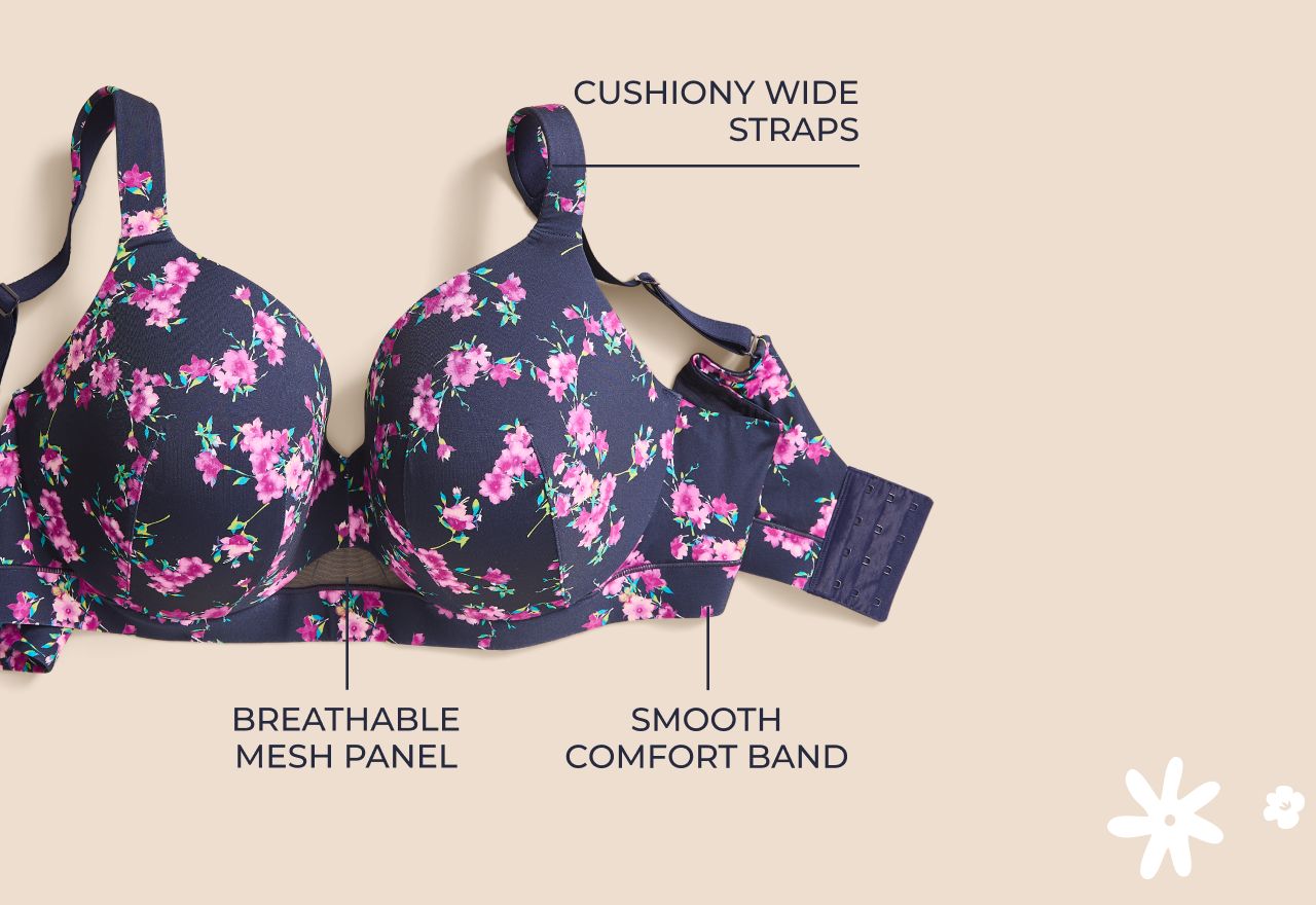 Comfortable Plus Size Bras | Cacique