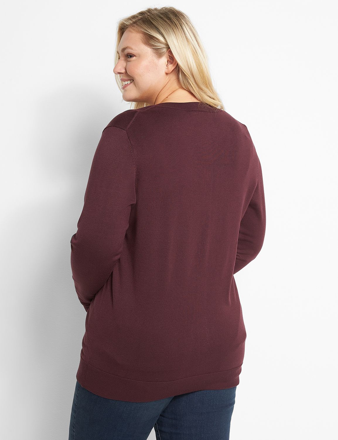 Button-Front Cardigan