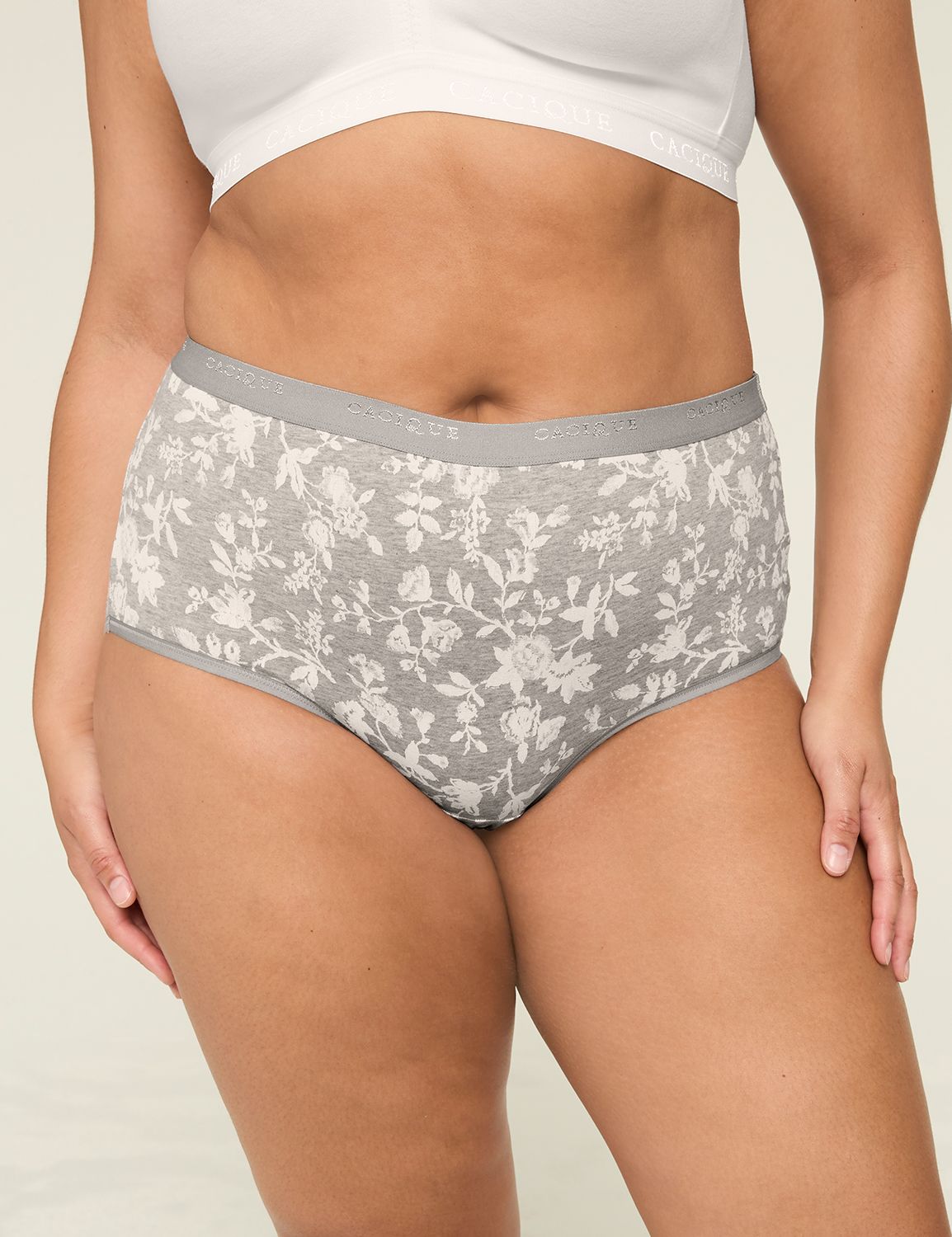 Cotton Full Brief Tailored 15S 1109 | LaneBryant