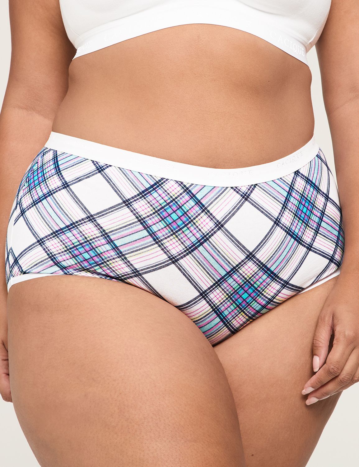 Cotton Full Brief Tailored 15S 1109 | LaneBryant