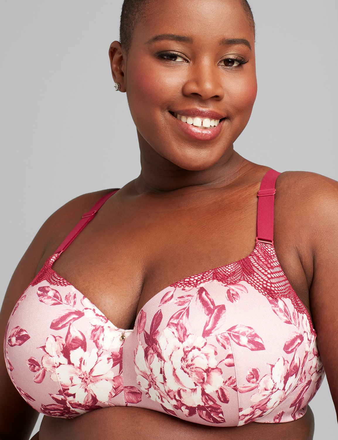 Invisible Backsmoother Lightly Lined Balconette Bra | LaneBryant