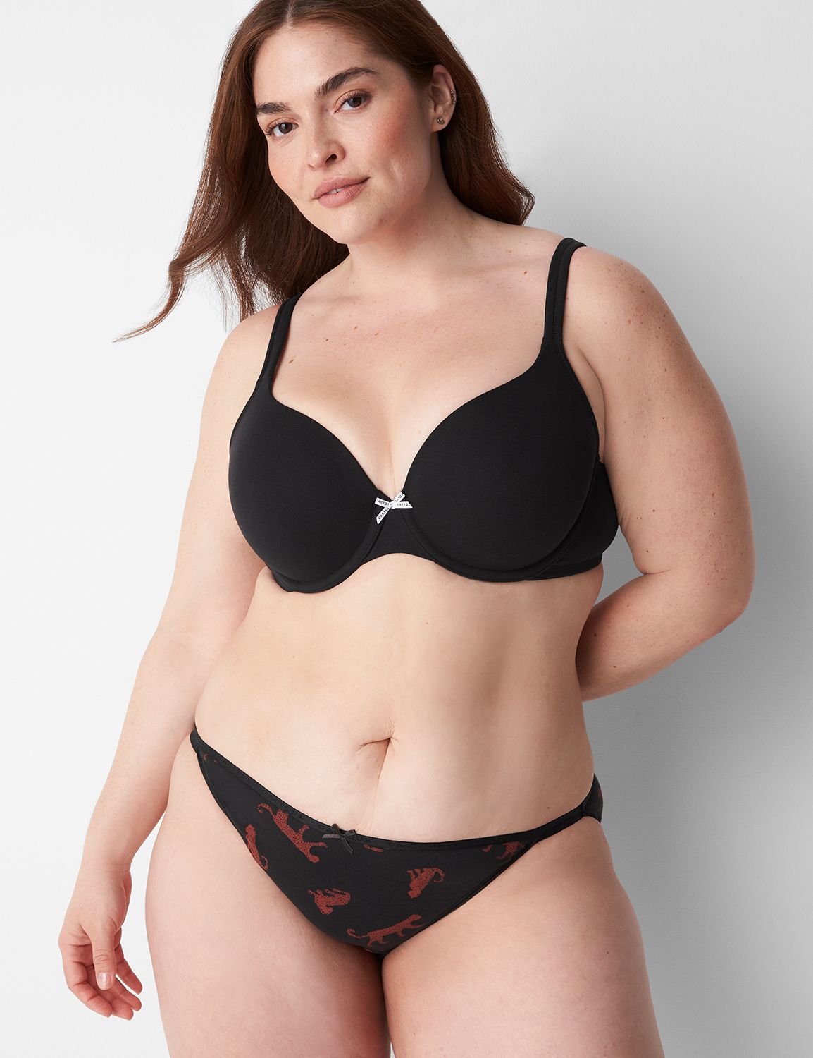 Cotton Double String Bikini-15S 110 | LaneBryant