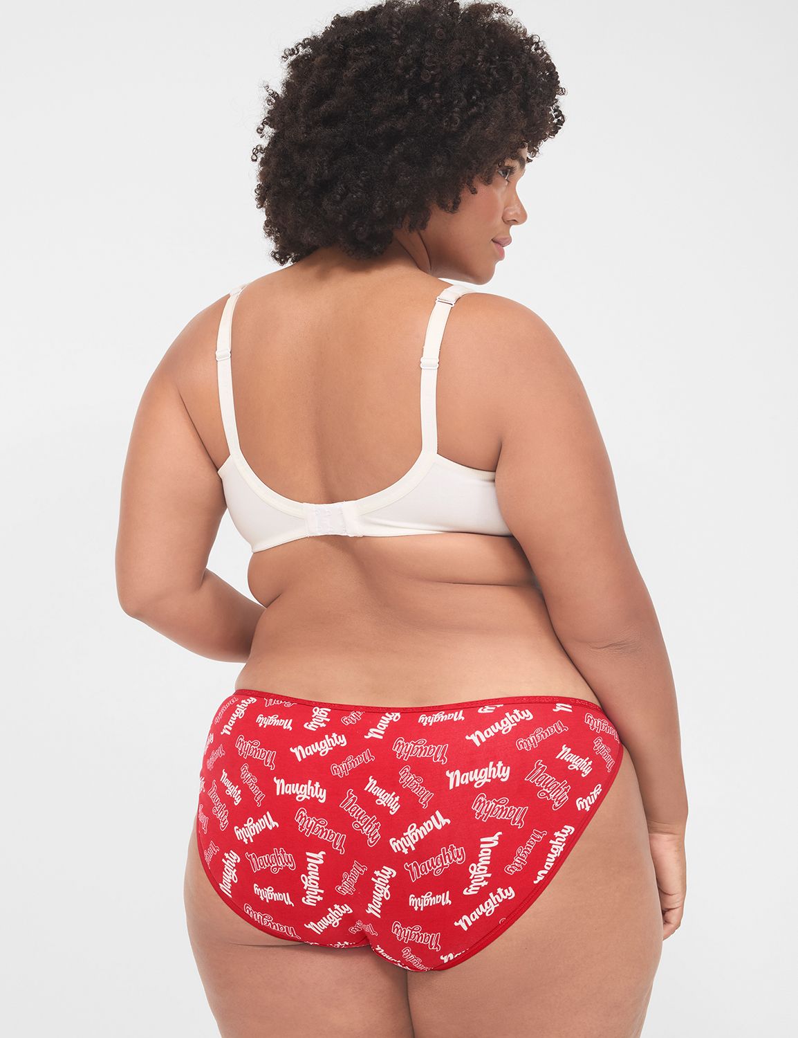 Cotton Double String Bikini-15S 110 | LaneBryant