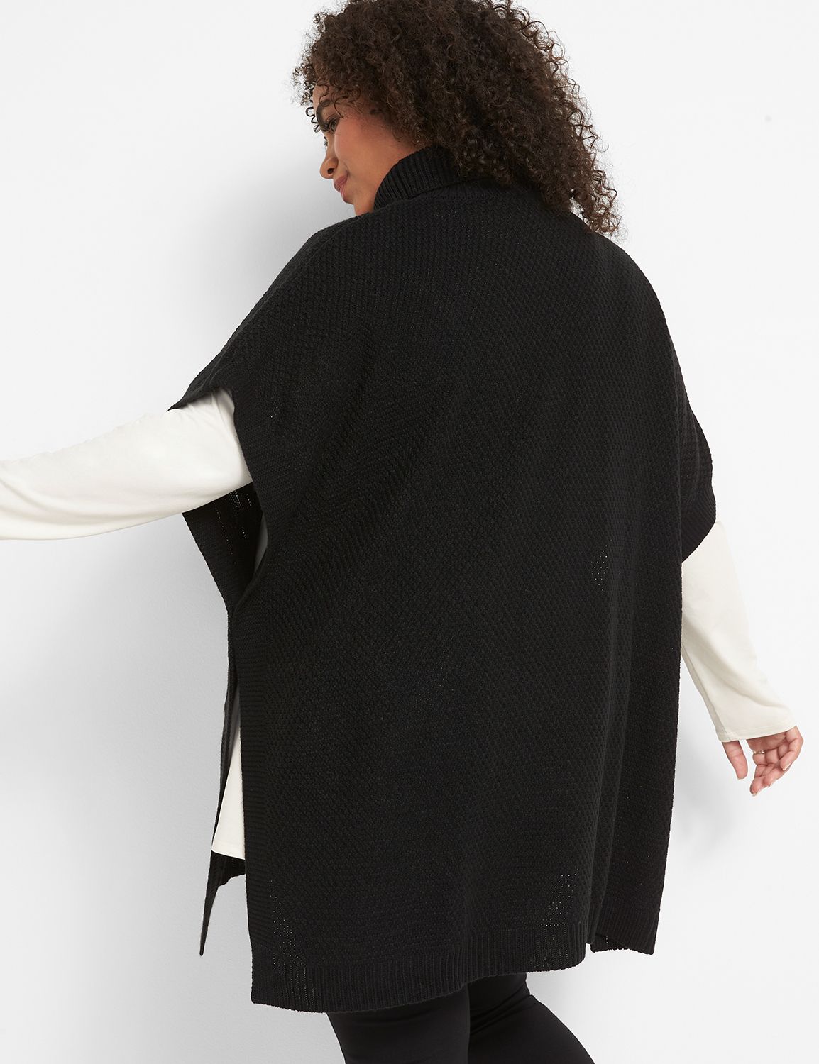Side-Button Poncho