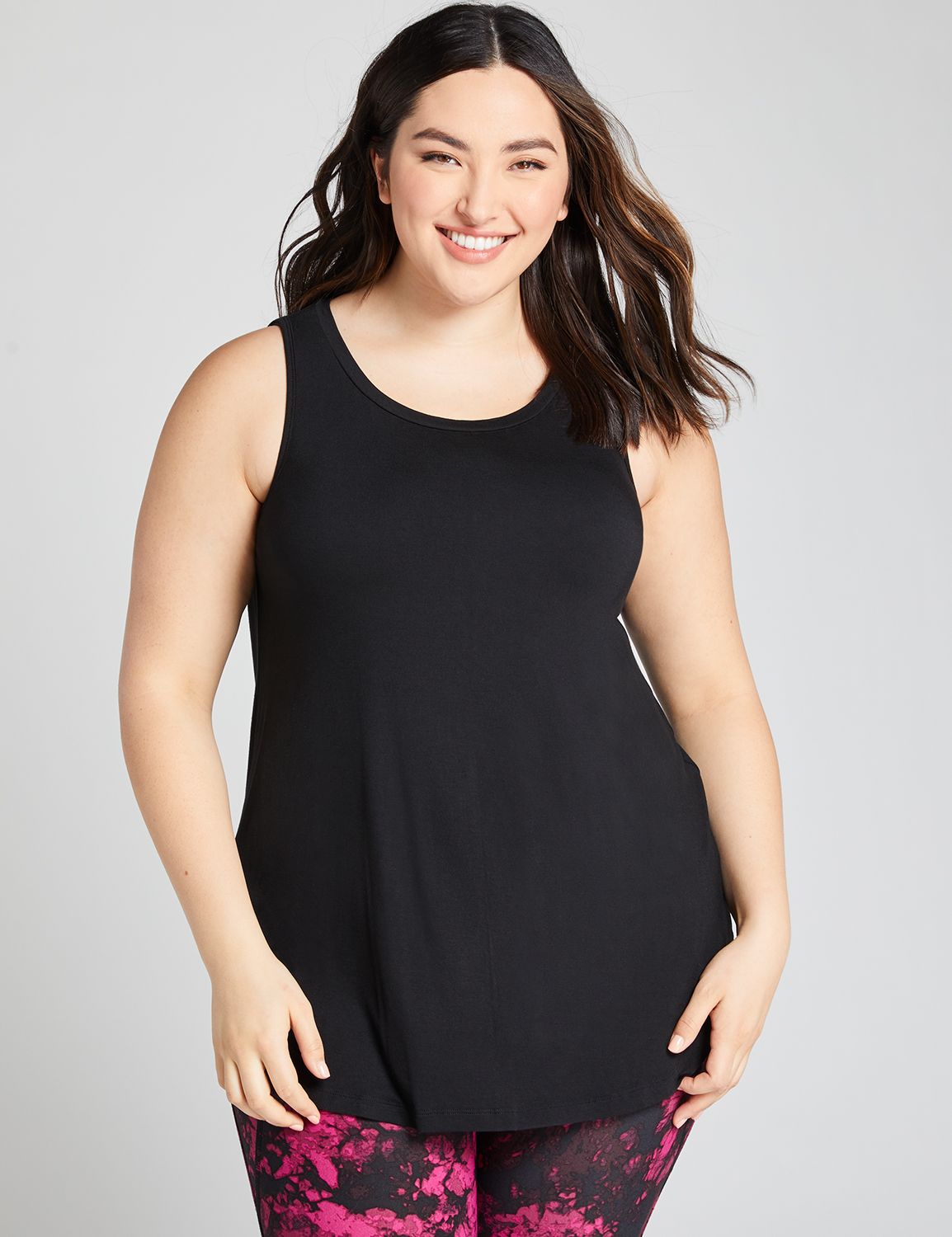 1118242 - 1112345 S V Back High Nec | LaneBryant