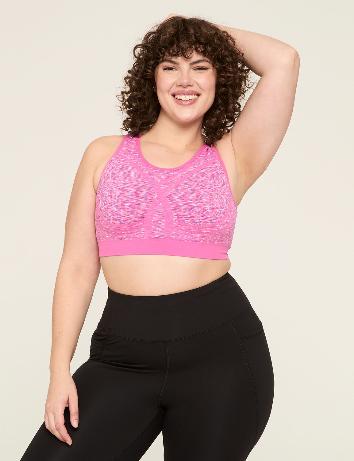 1119725-S Zoned Seamless Space Dye | LaneBryant