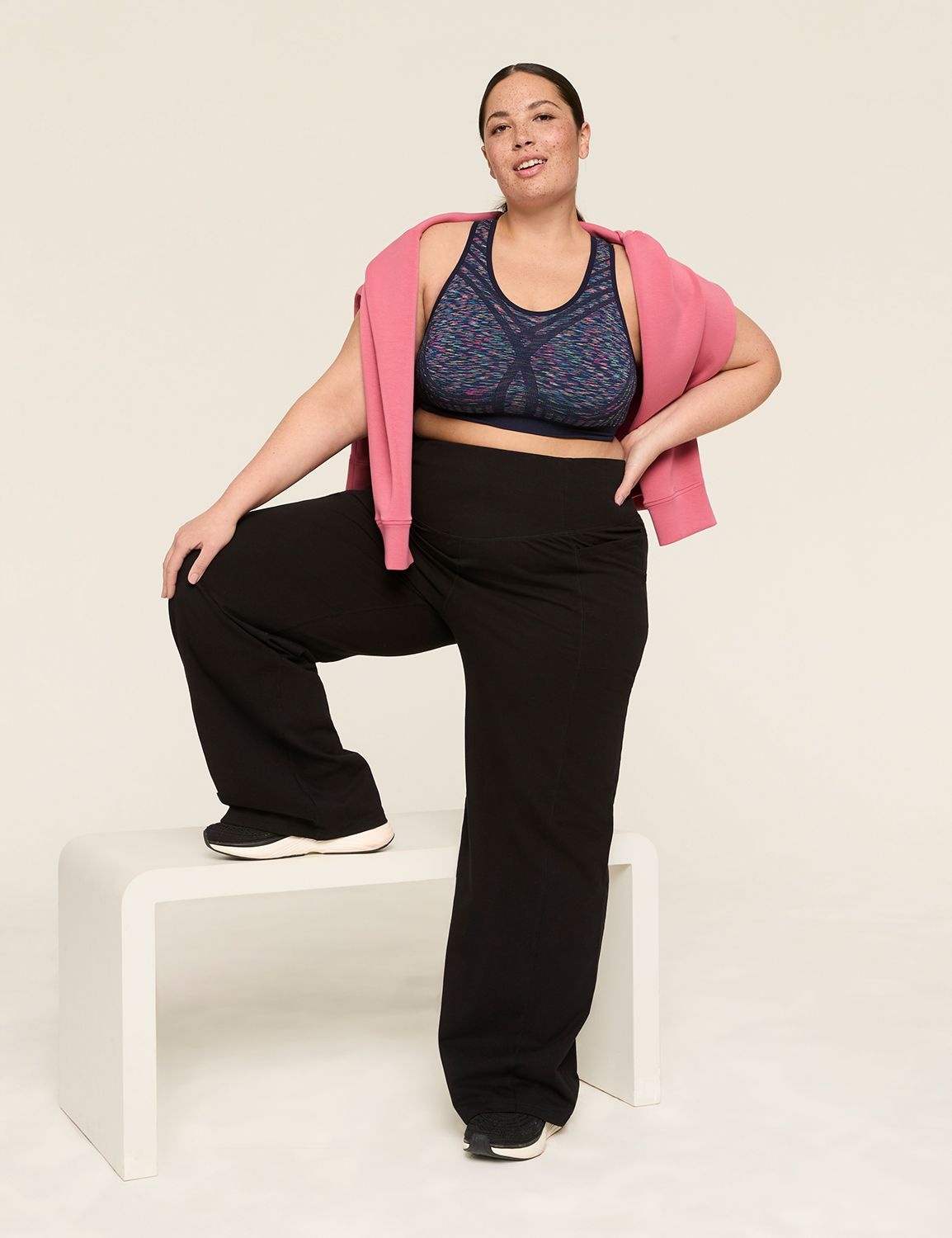 1119725-S Zoned Seamless Space Dye | LaneBryant