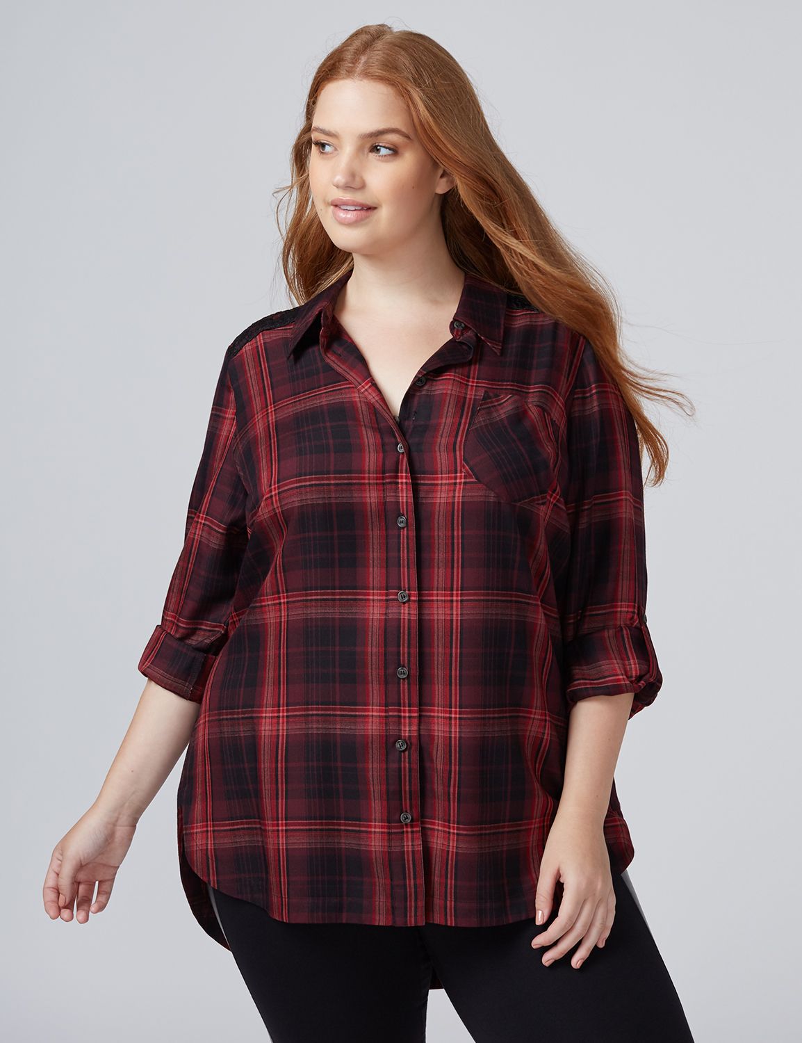 View All Plus Size Fashion Tops Lane Bryant