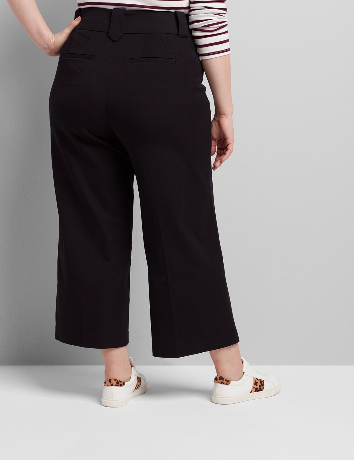 High-Rise Sailor Ankle Pant