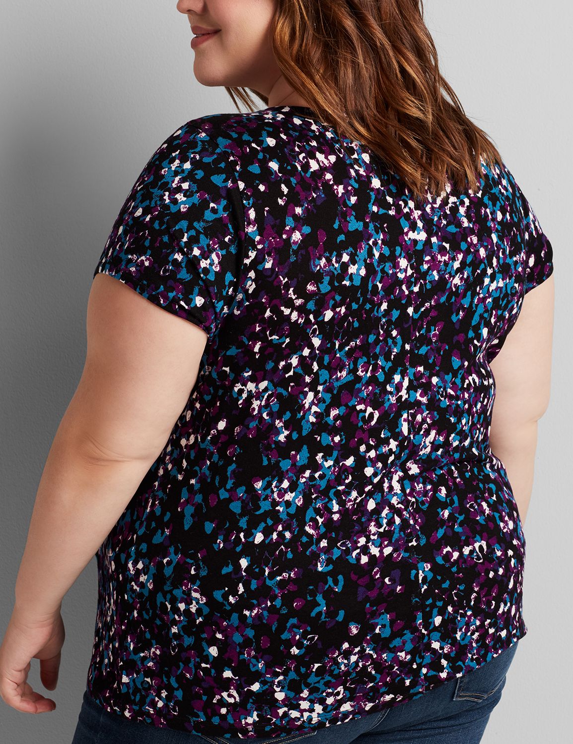 Cap-Sleeve Ruched Top