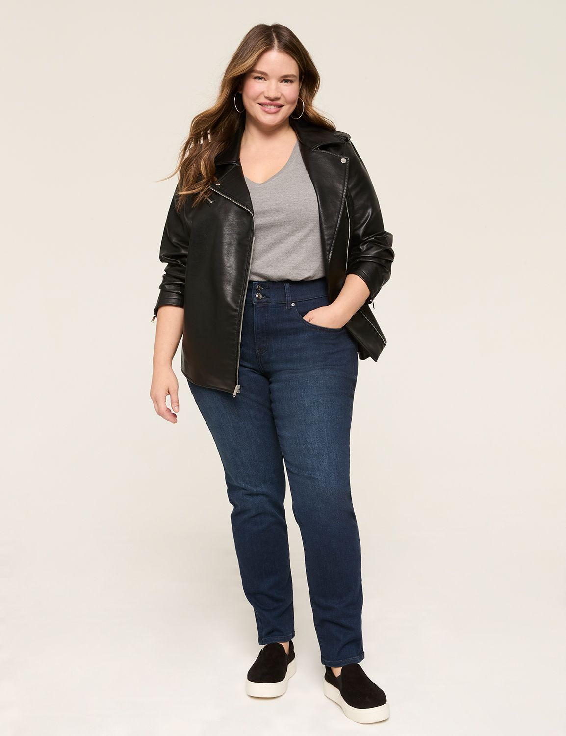 TIGHTER TUMMY HIGH RISE STRAIGHT - | LaneBryant