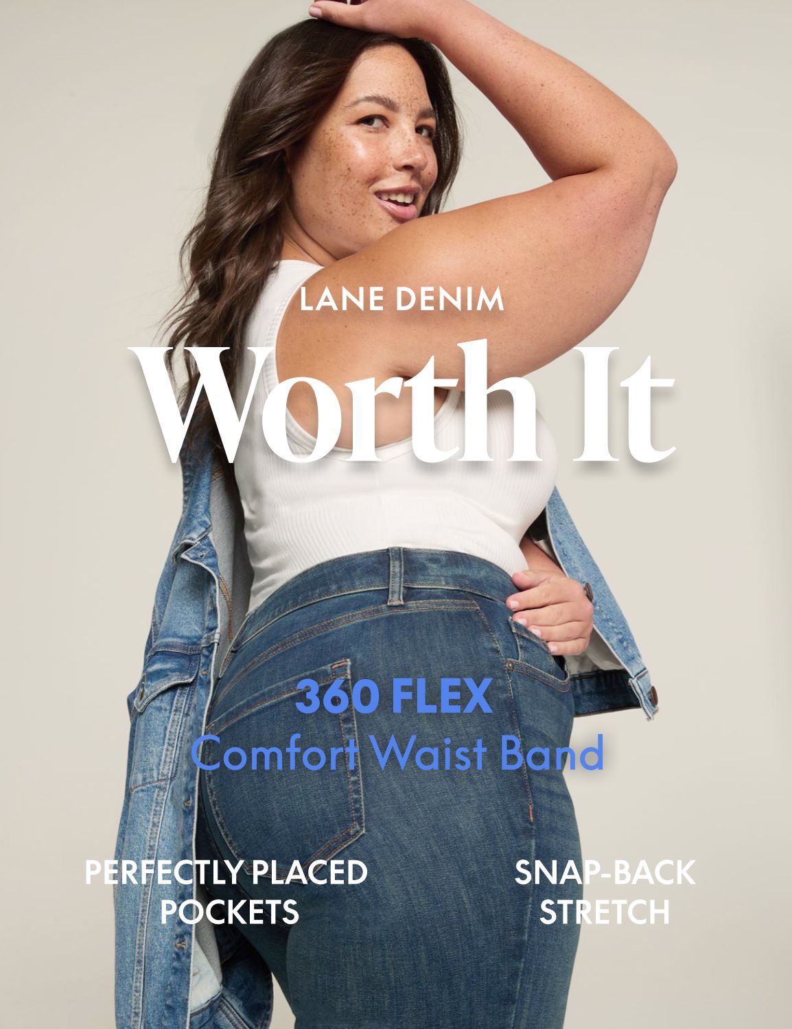 SIGNATURE MID RISE SKINNY - BLACK 1 | LaneBryant