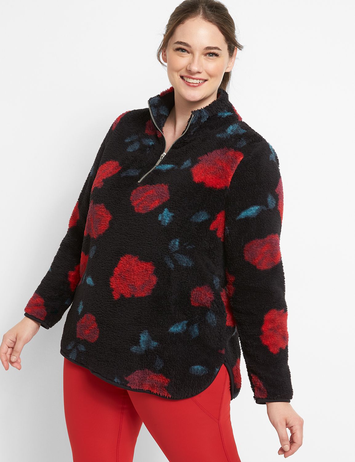 LIVI Half-Zip Pullover - Sherpa