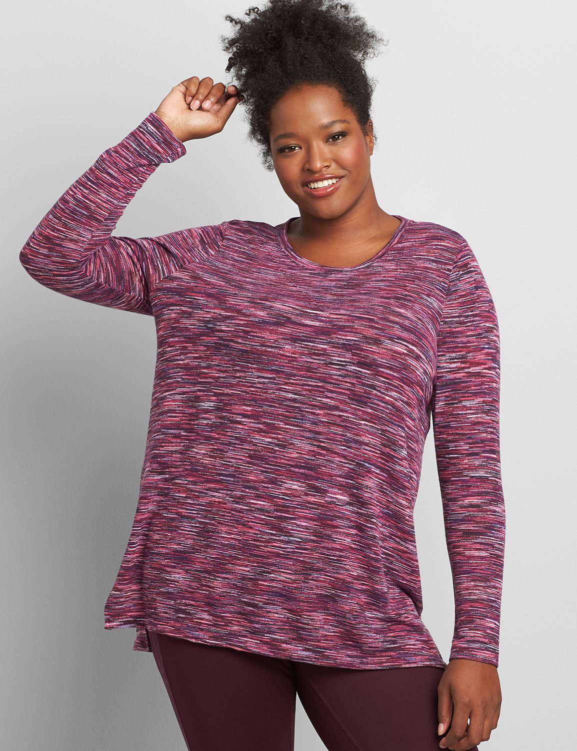 LIVI Long-Sleeve Tunic Top