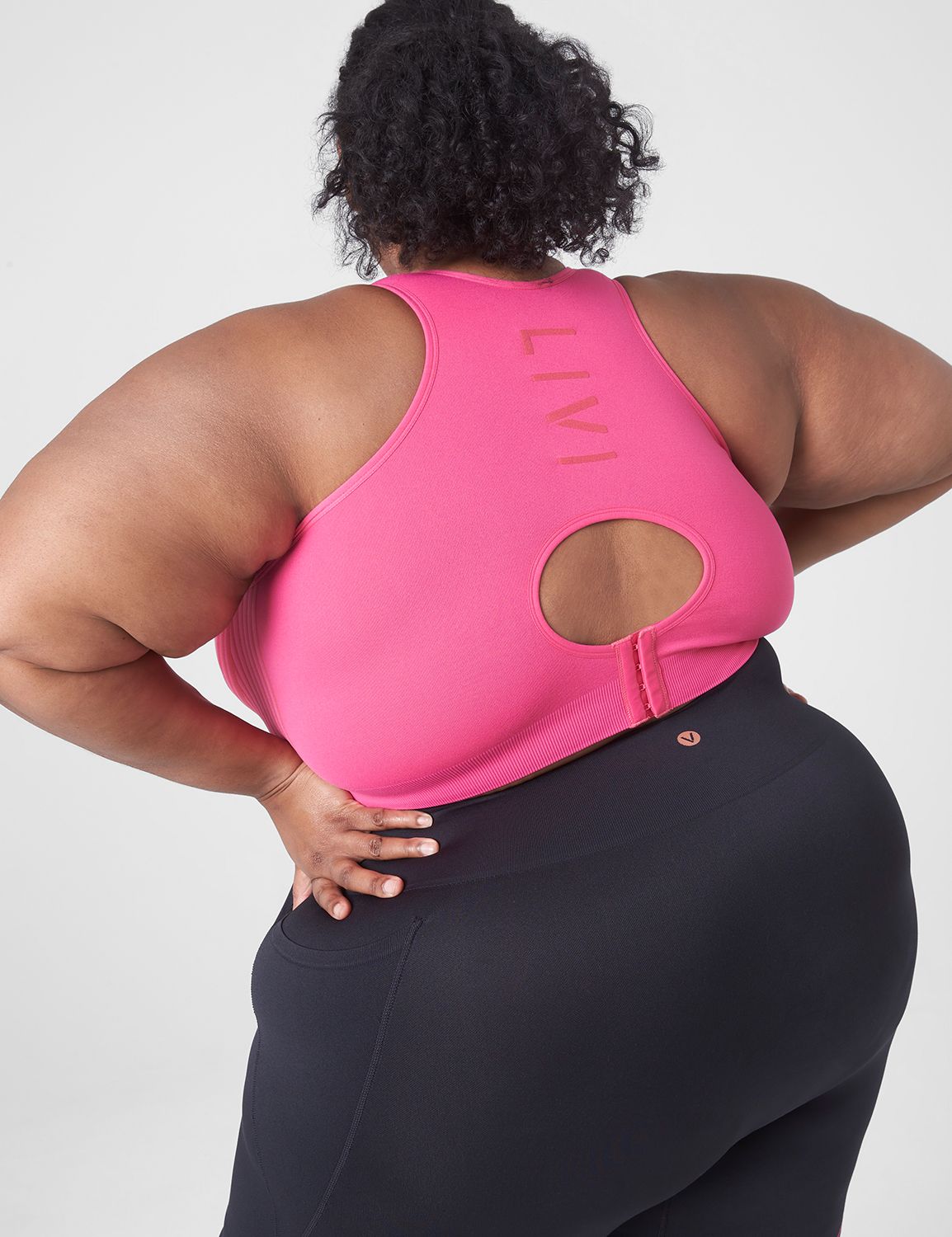 1103893-T Zoned Seamless Contrast S | LaneBryant