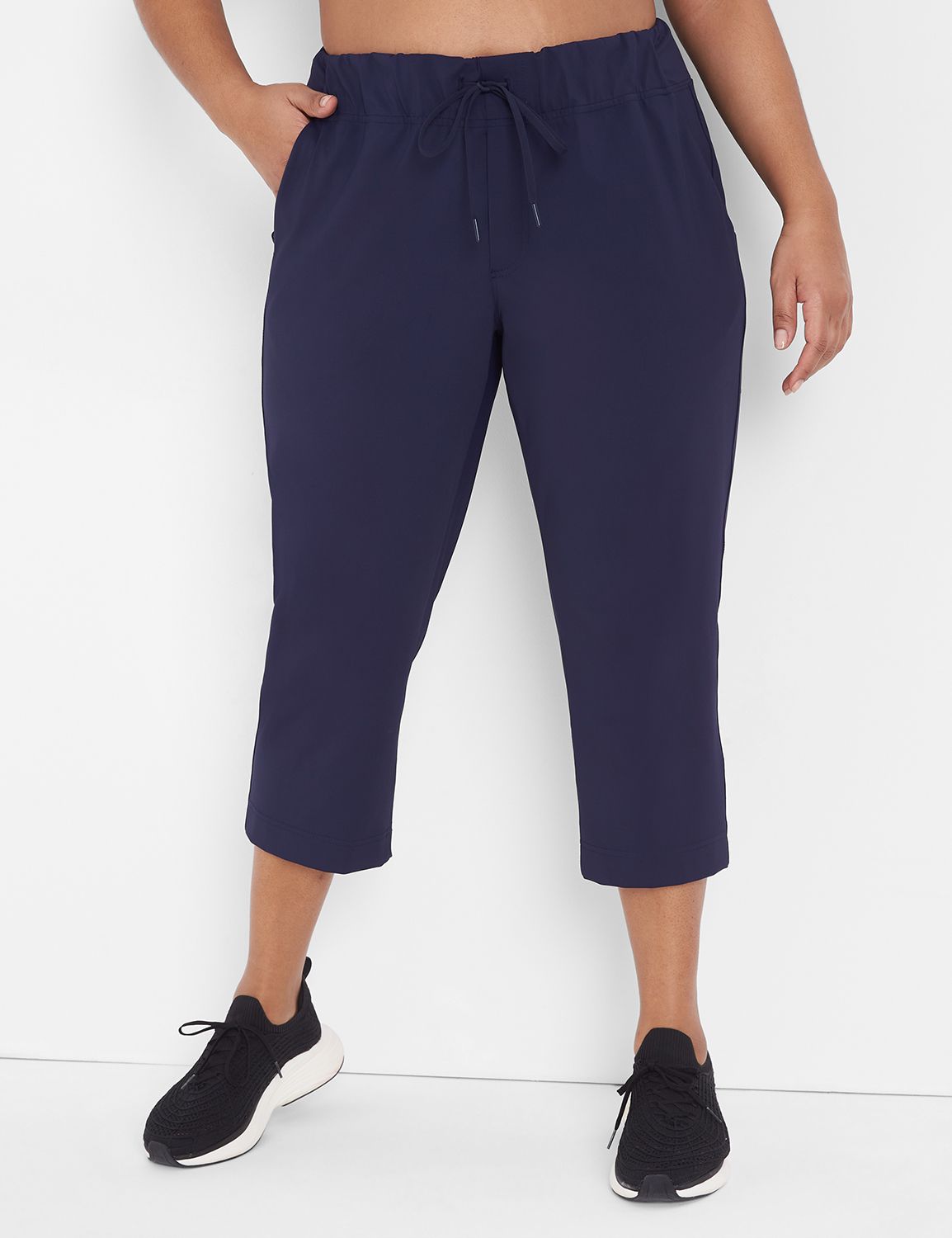 Stretch Trouser Capri S 1118380 | LaneBryant