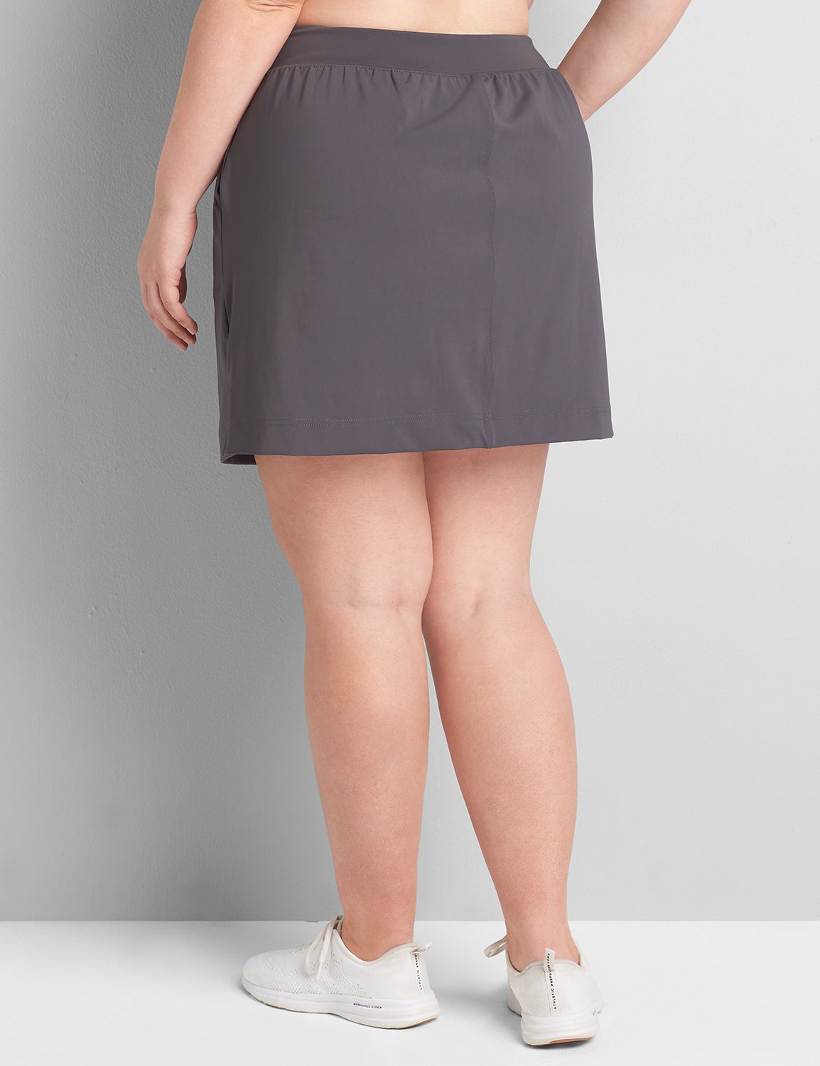 LIVI Knit Drawstring Waist Skort