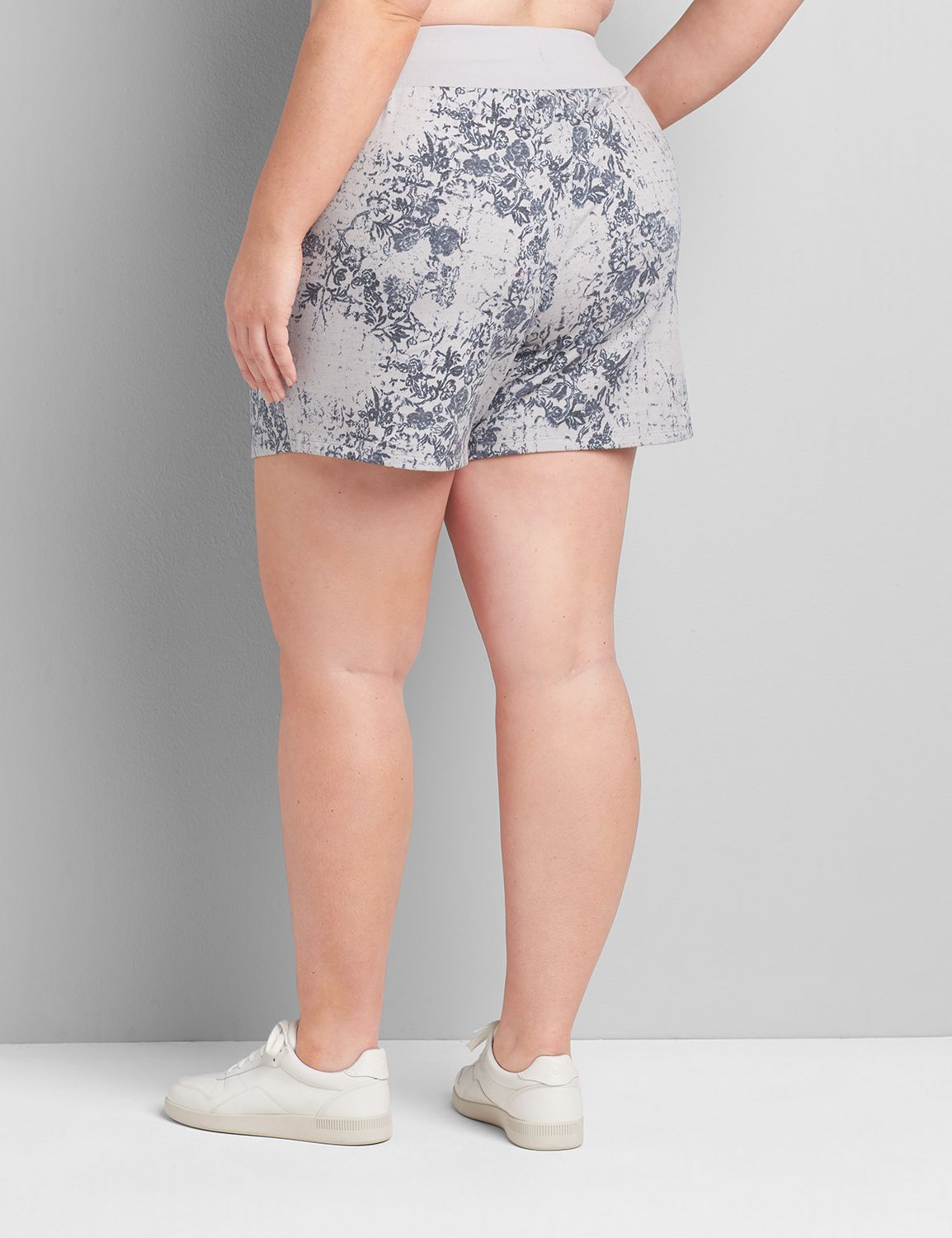 LIVI Printed French Terry Short