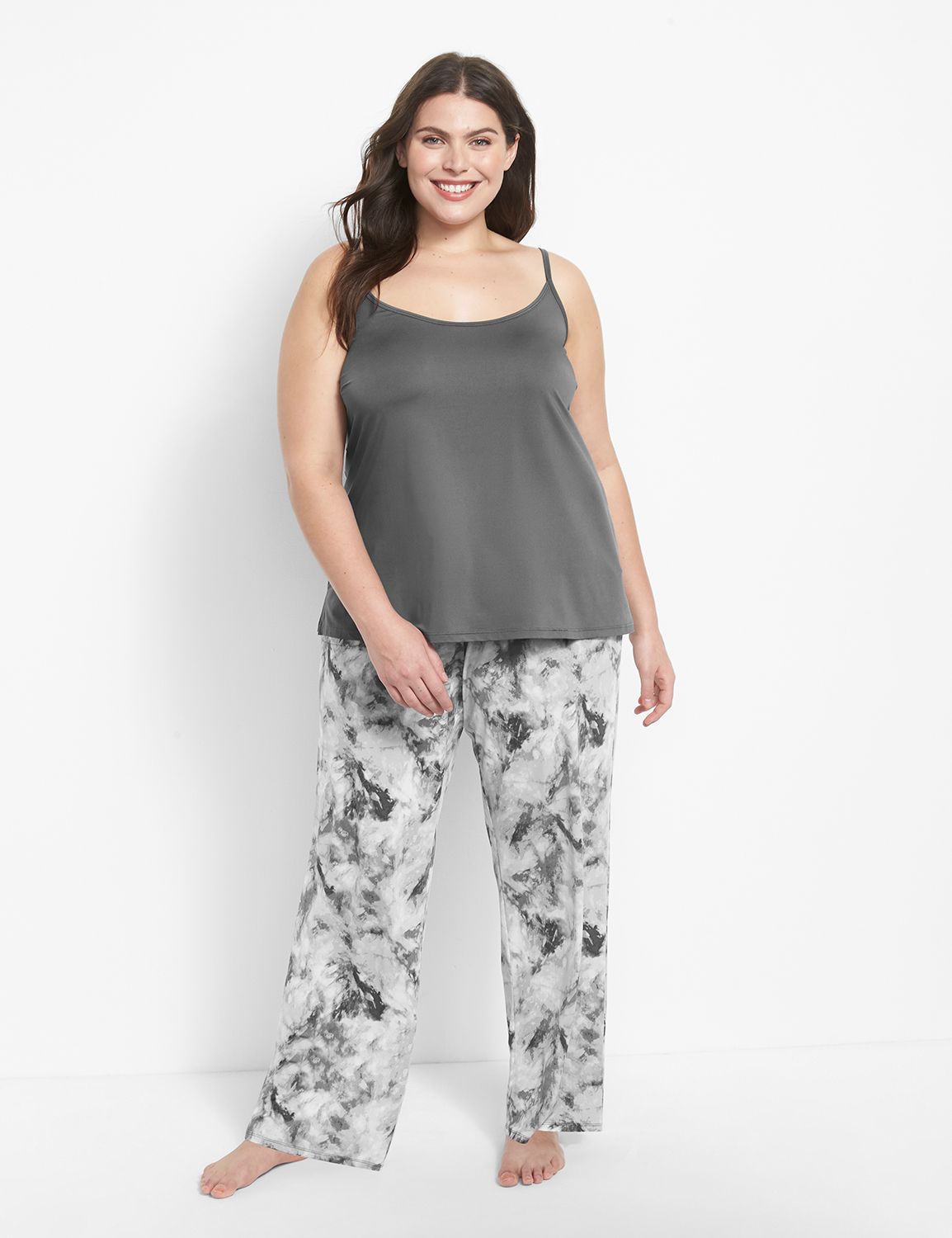 DreamyCool Micro Cami and Block Pan | LaneBryant