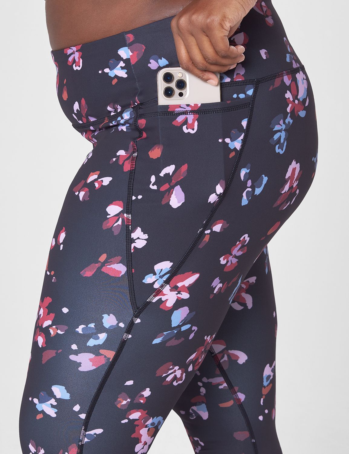 Power Soft Capri Legging F 1122171 | LaneBryant