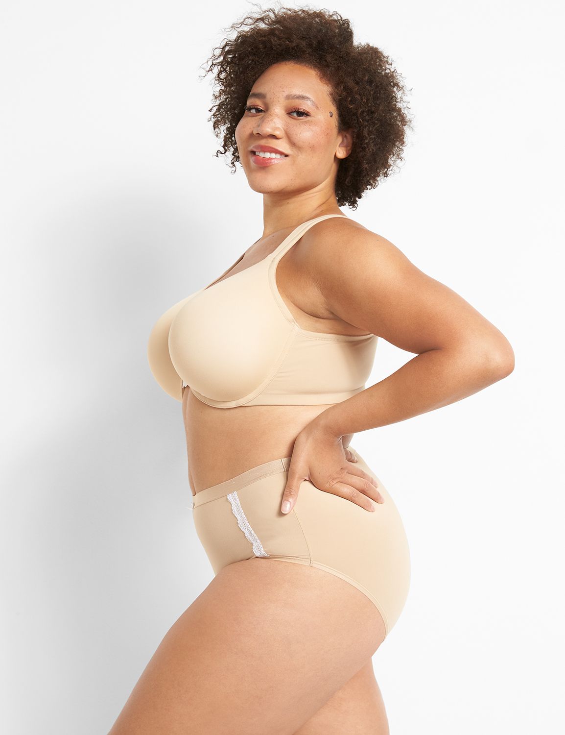 Extra Soft Lightly Lined Full Coverage Bra | LaneBryant