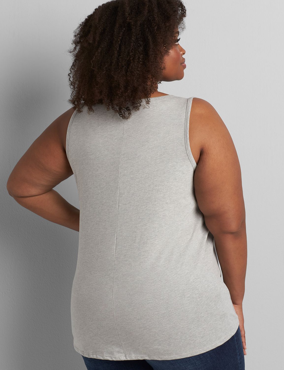 Bowie Graphic High-Low Side-Tie Tank