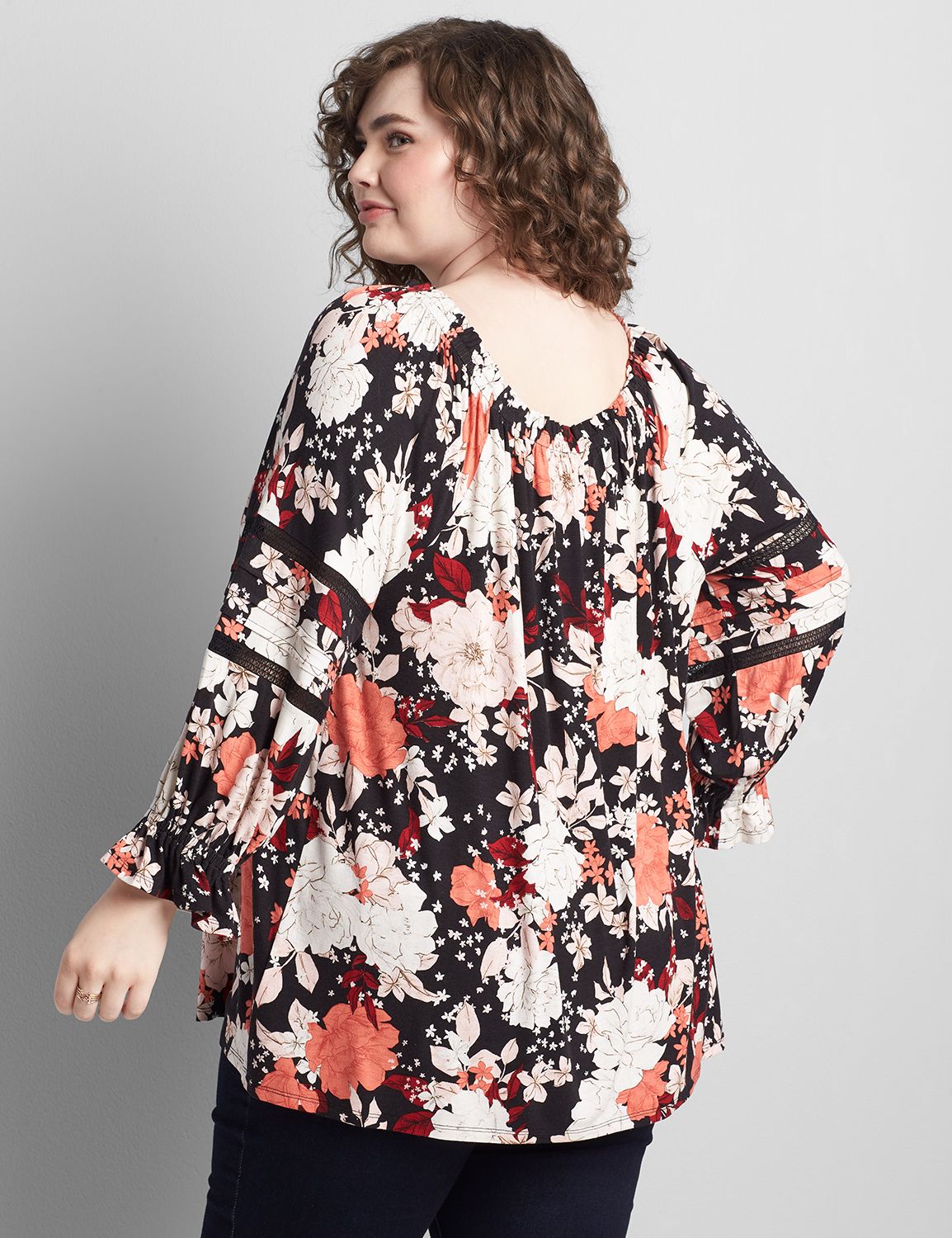 Convertible-Neckline Swing Top