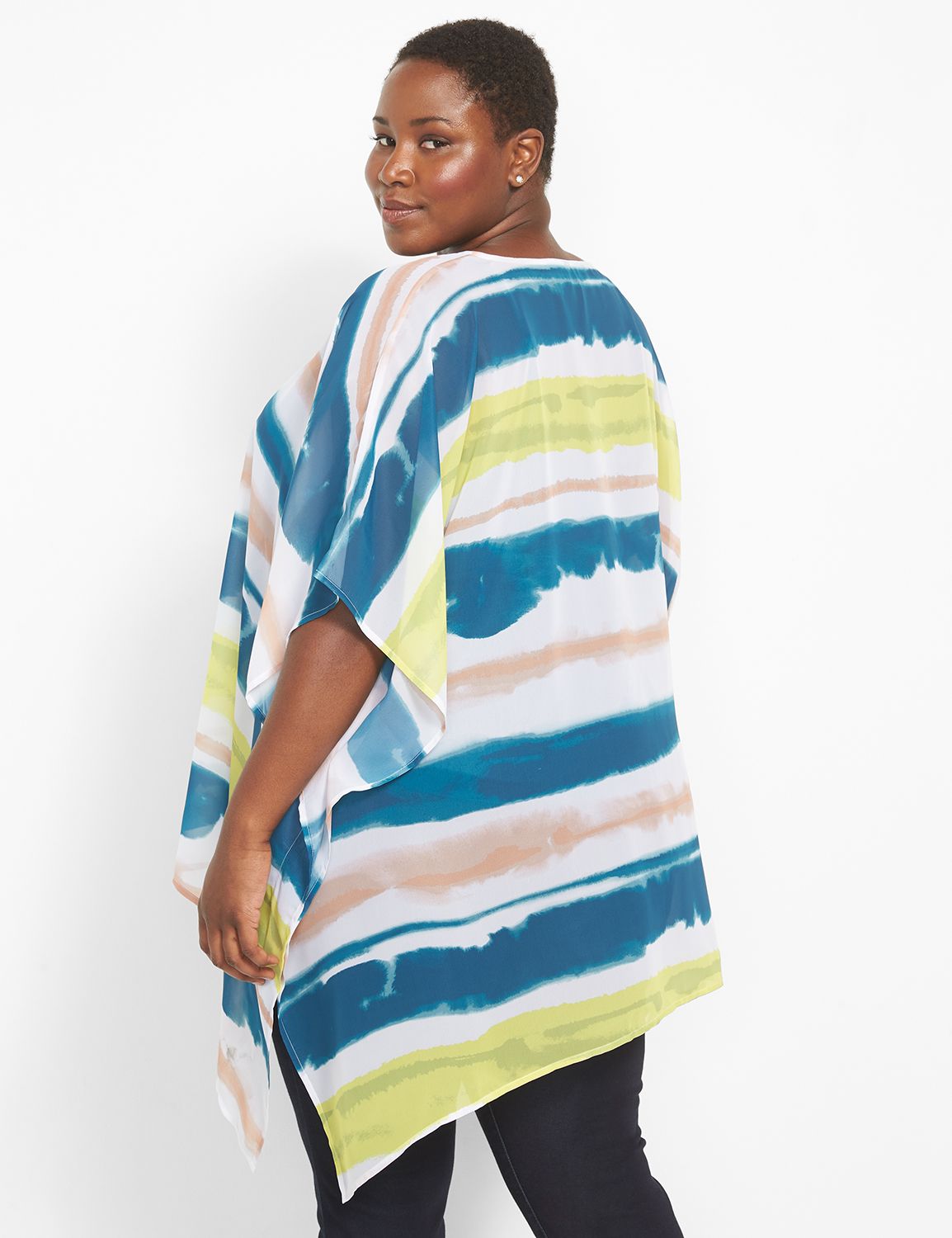 Basic Chiffon Overpiece 1121566