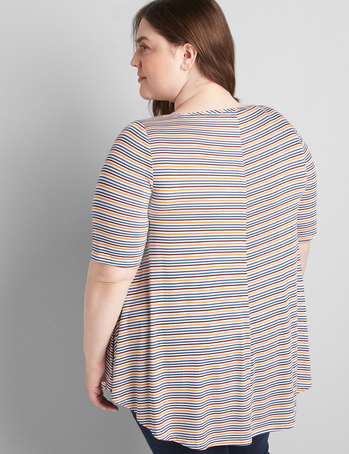 Perfect Sleeve Boatneck Max Swing Tunic