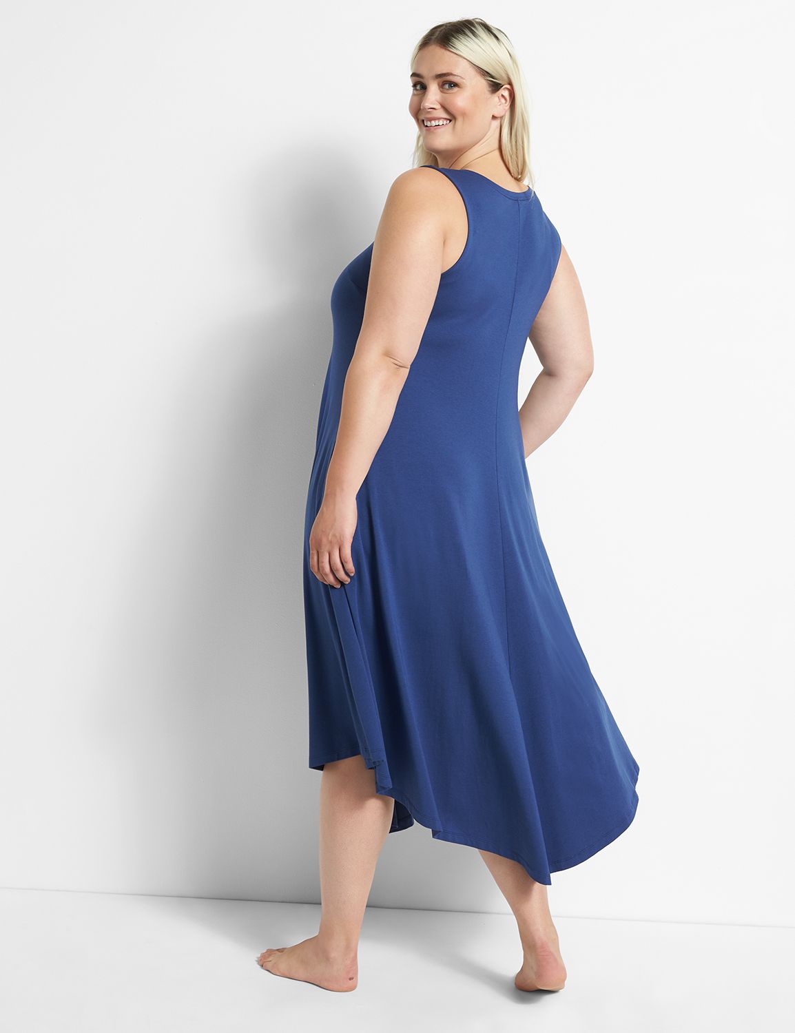 Sleeveless Trapeze Maxi Sleepshirt | LaneBryant