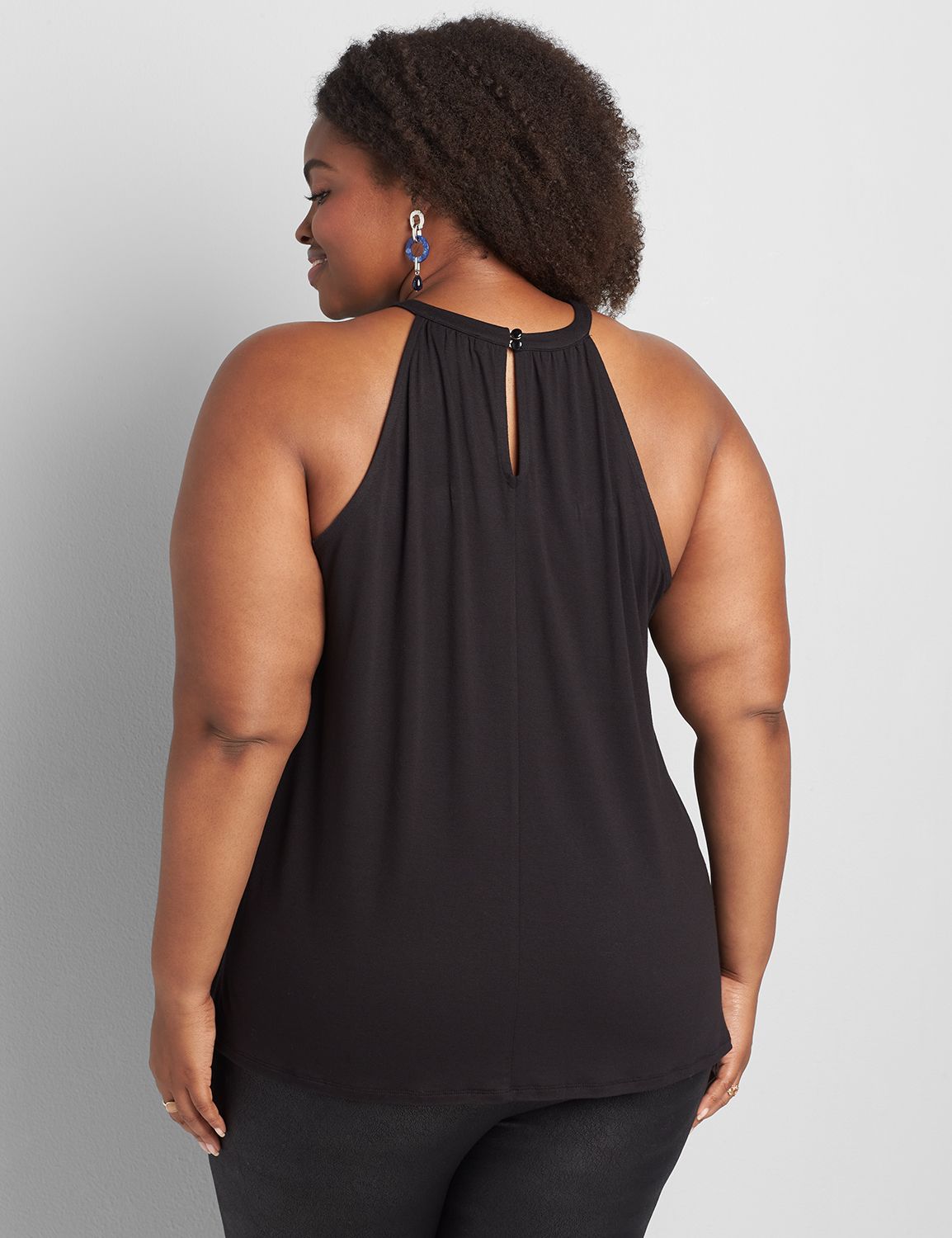 Halter Top With Keyhole