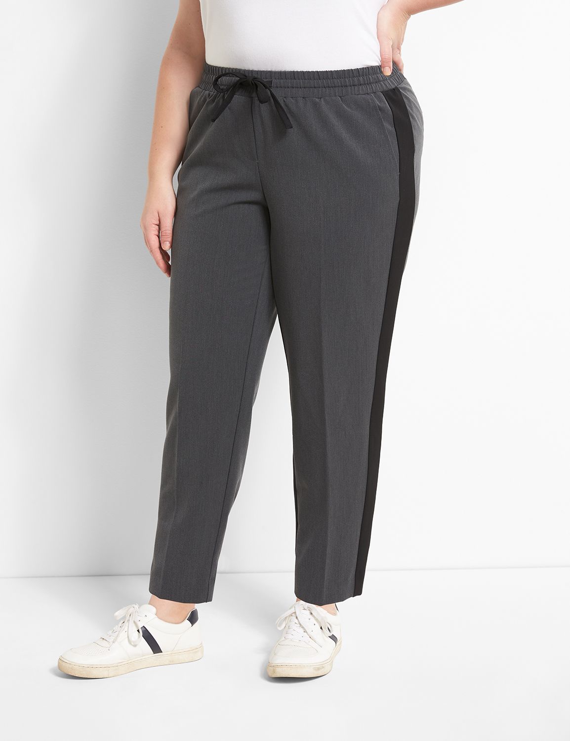 Perfect Drape Pull-On Slim Ankle Pant