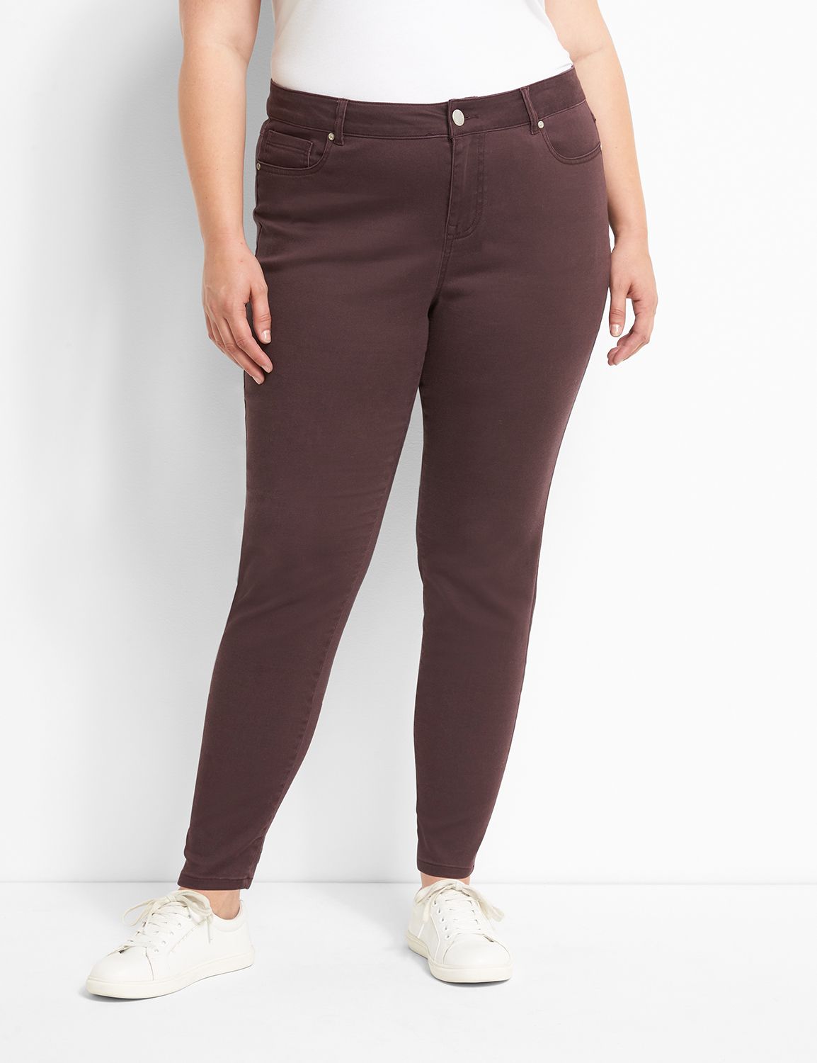 Signature Fit Mid-Rise 5 Pocket Sat