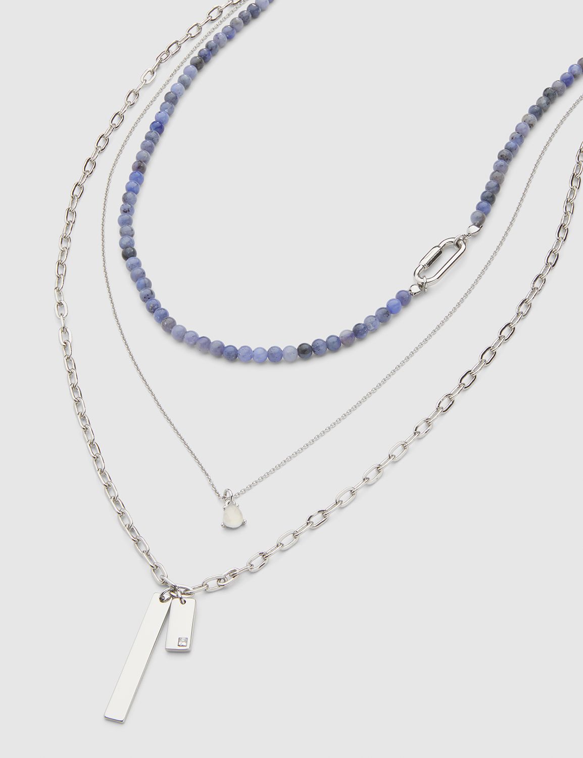 LAYERED MESSY NECKLACE