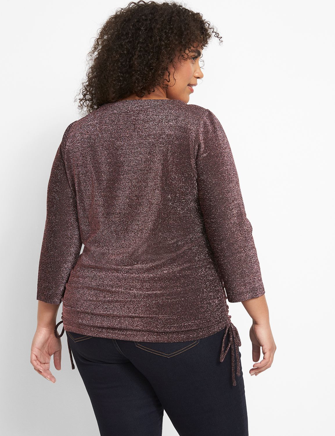 Crew-Neck Illusion Top