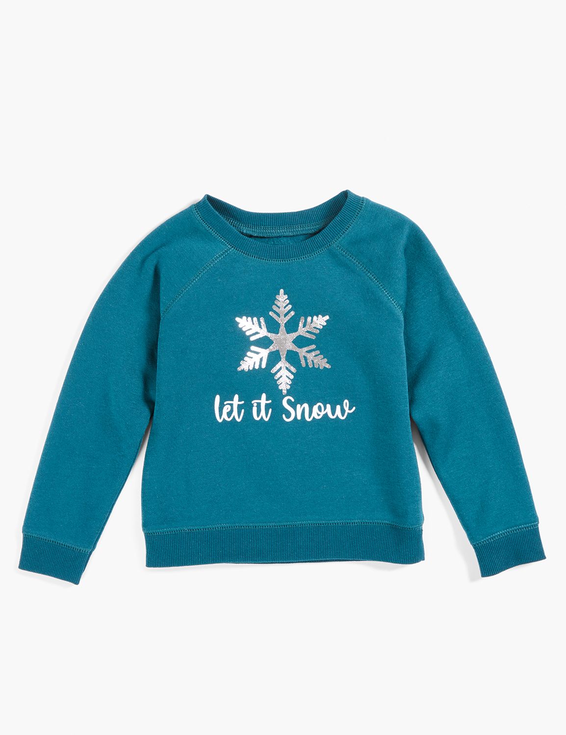 Toddler's Let It Snow Graphic Sweatshirt