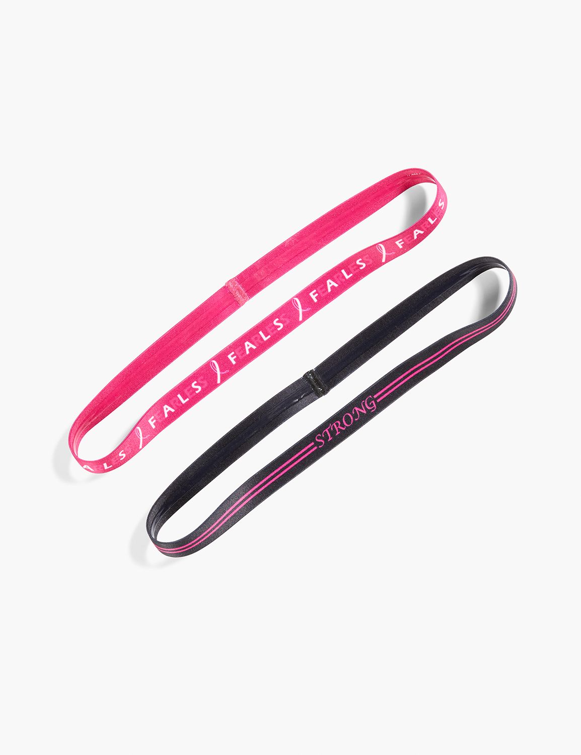 BCRF SKINNY GRAPHIC HEADBAND 2 PK