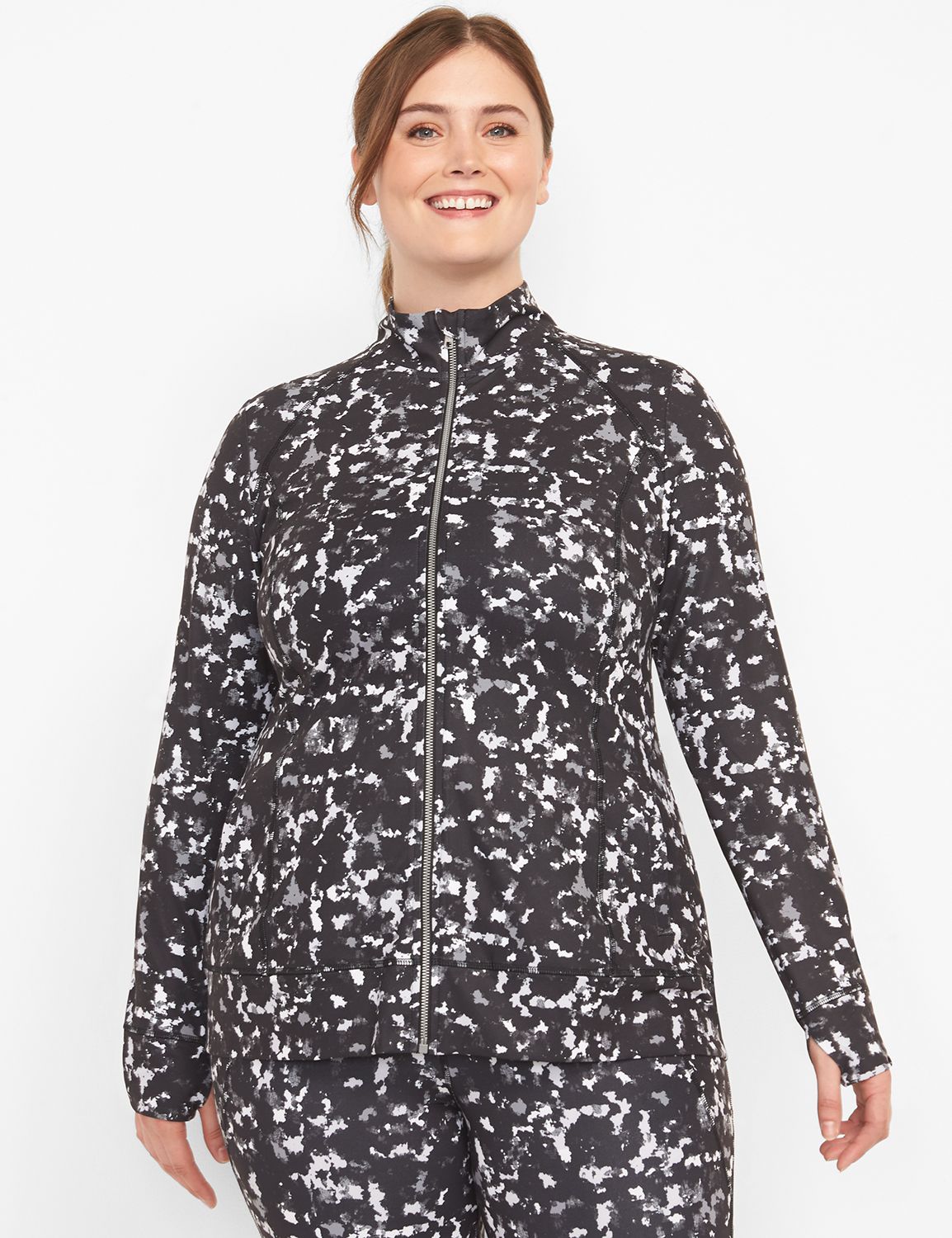 LIVI Soft Zip-Up Jacket - Print