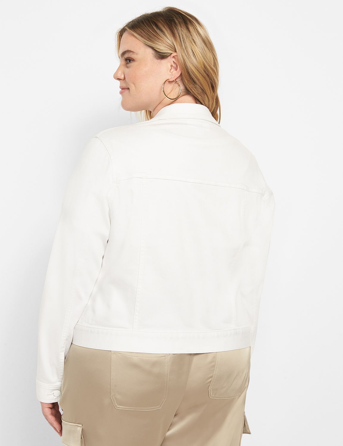 White Denim Jacket