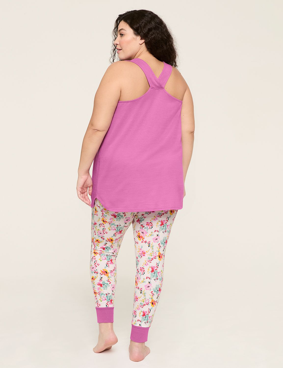 Racerback Tunic Legging PJ Set 1124 | LaneBryant