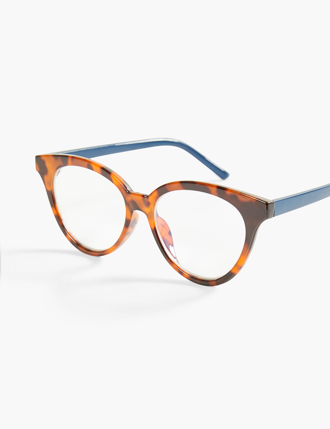 Two Tone Cateye Blue Light Lens | LaneBryant