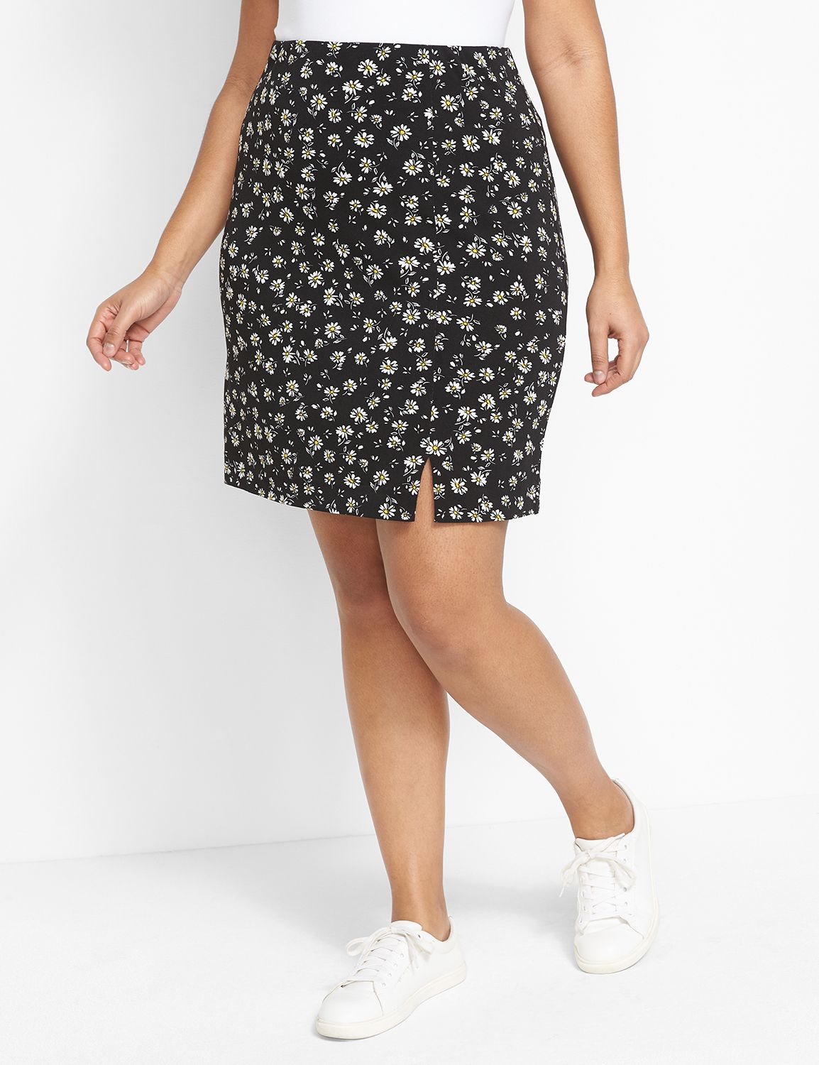 Daisy Print Skort