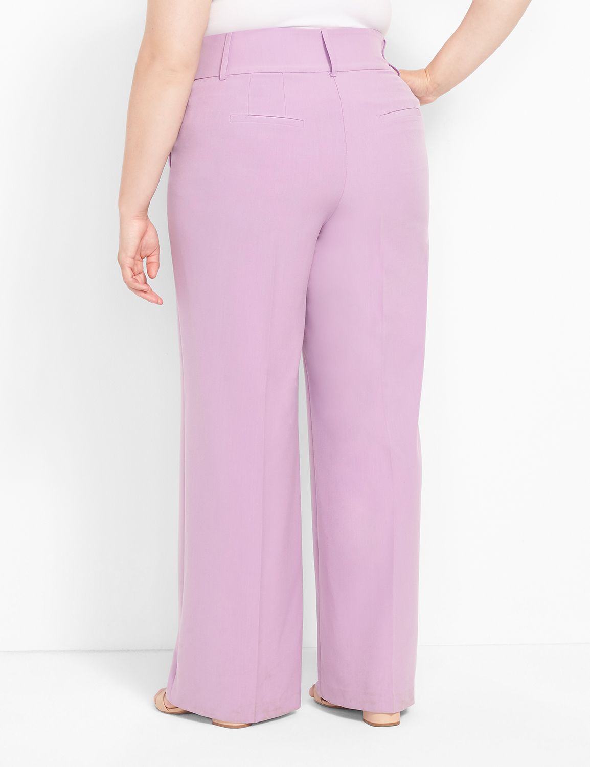Signature Fit High-Rise Perfect Drape Wide Leg Pant