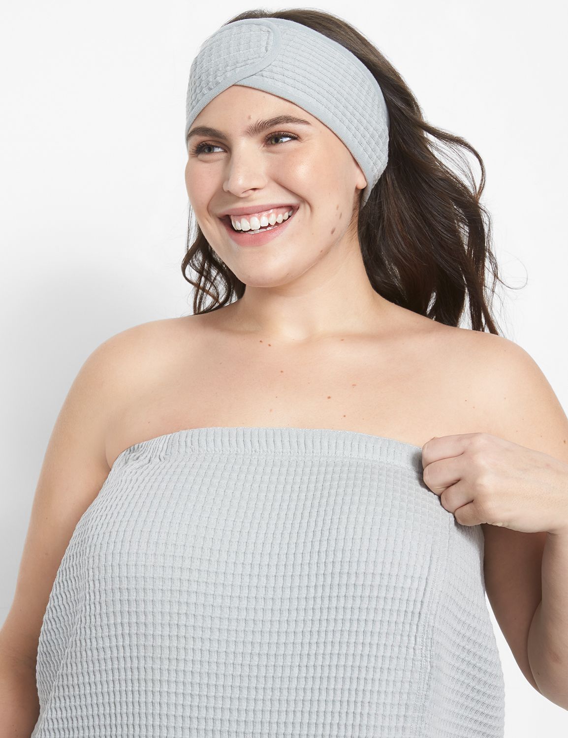 Spa Waffle Bath Wrap 1126611 | LaneBryant