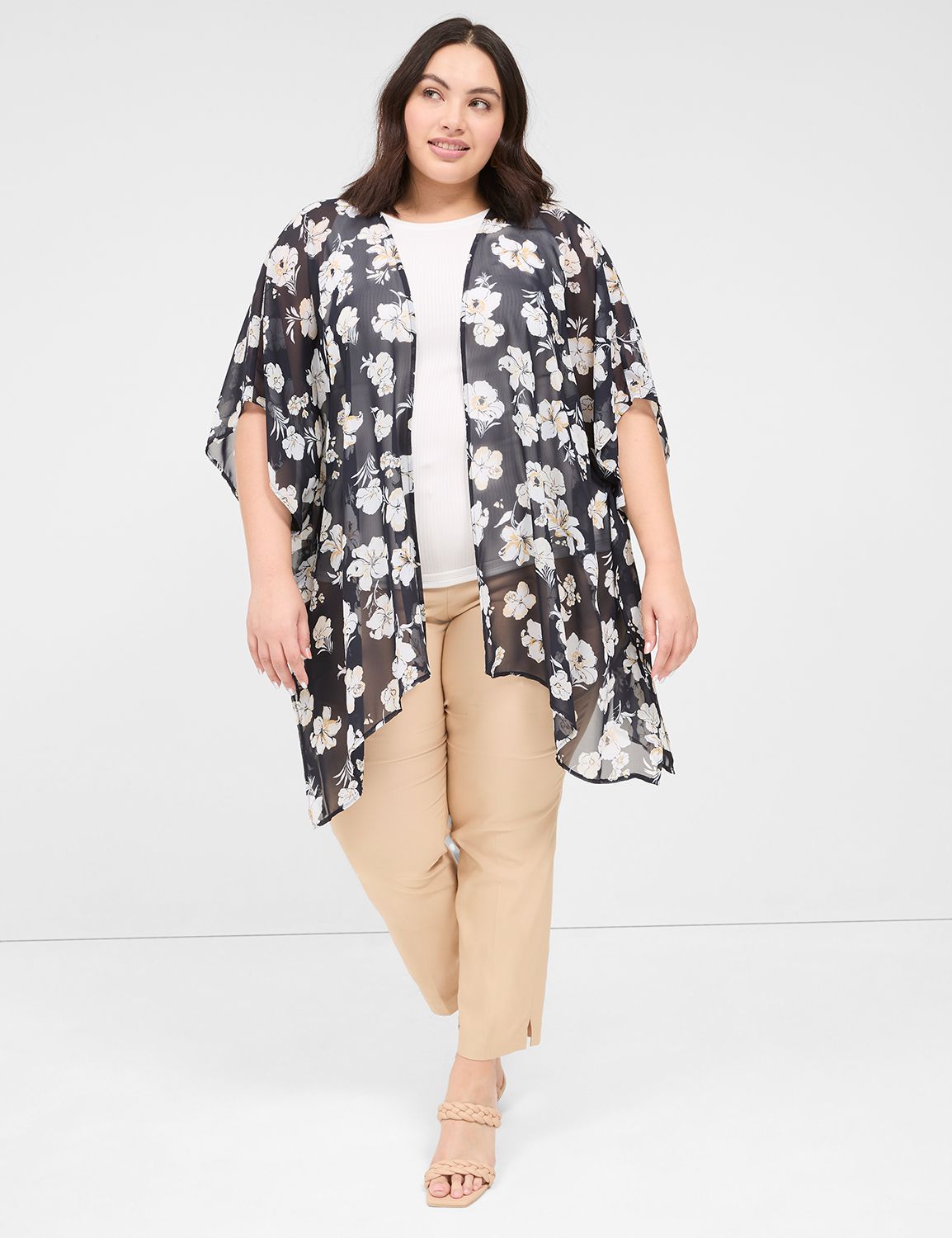 Basic Chiffon Overpiece 1125308 | LaneBryant