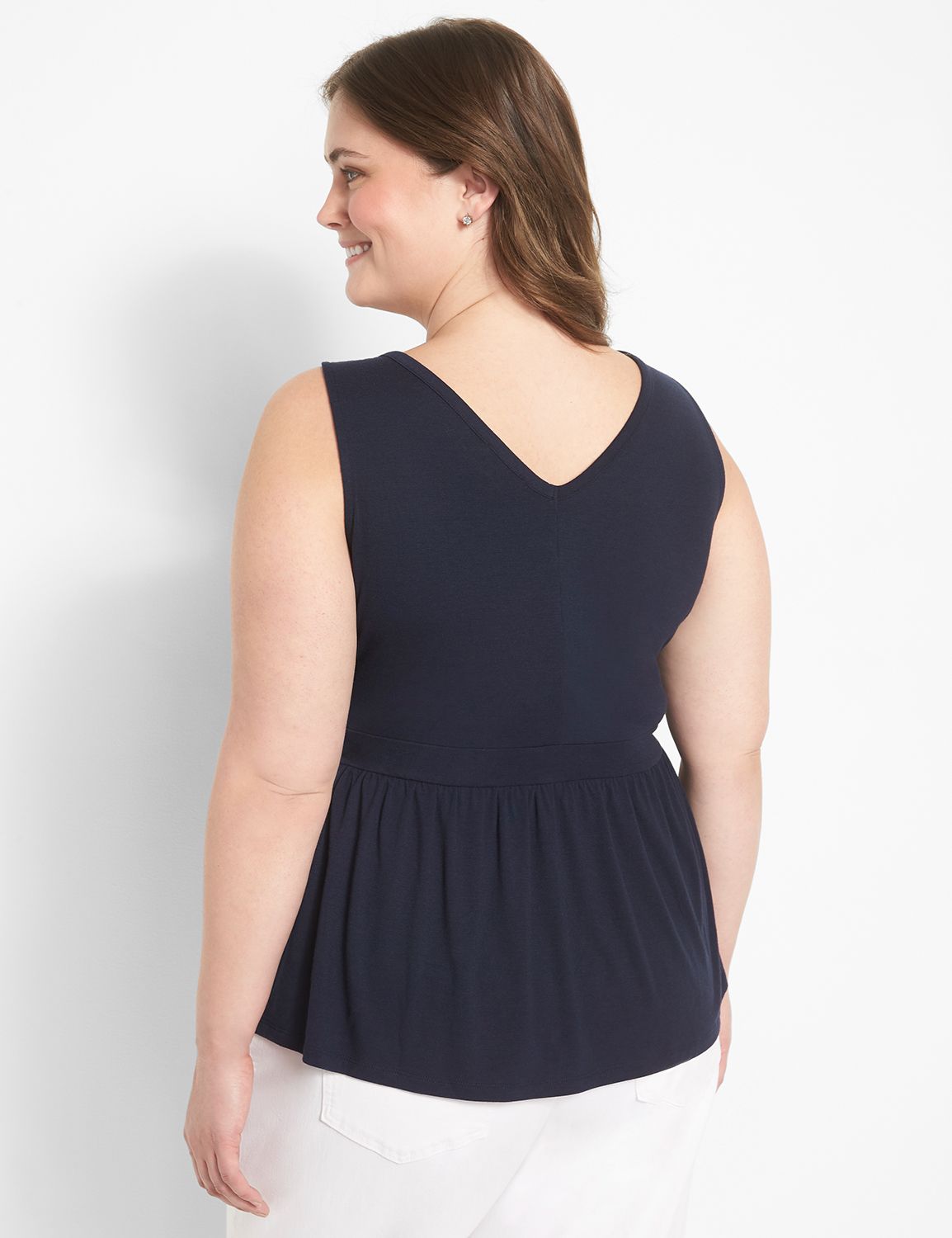 Swing V-Neck Surplice Tank