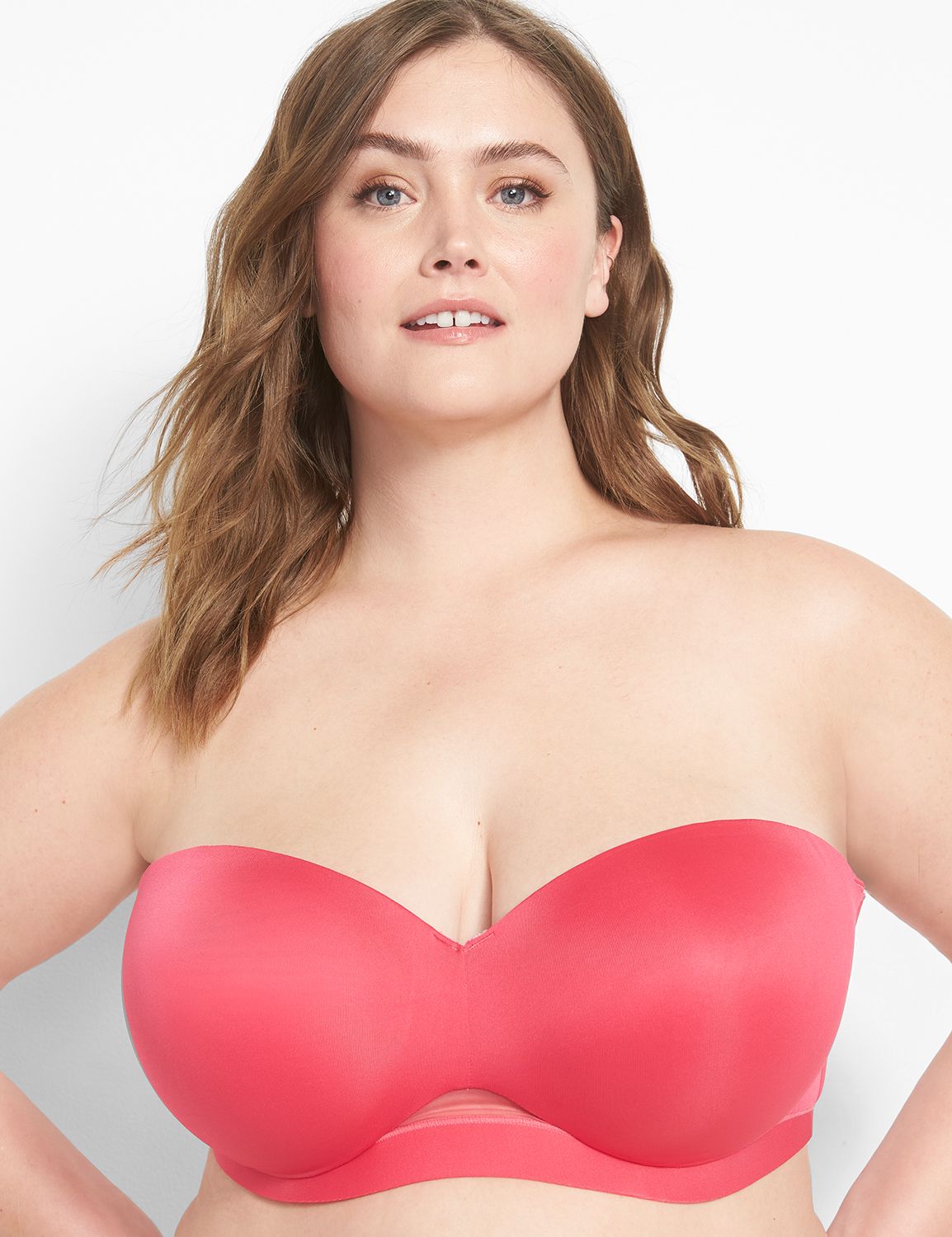 Comfort Bliss Lightly Lined Strapless Bra Lanebryant